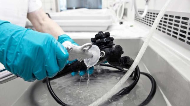 Cleaning Colonoscopy Equipment - Gastroenterologist San Antonio